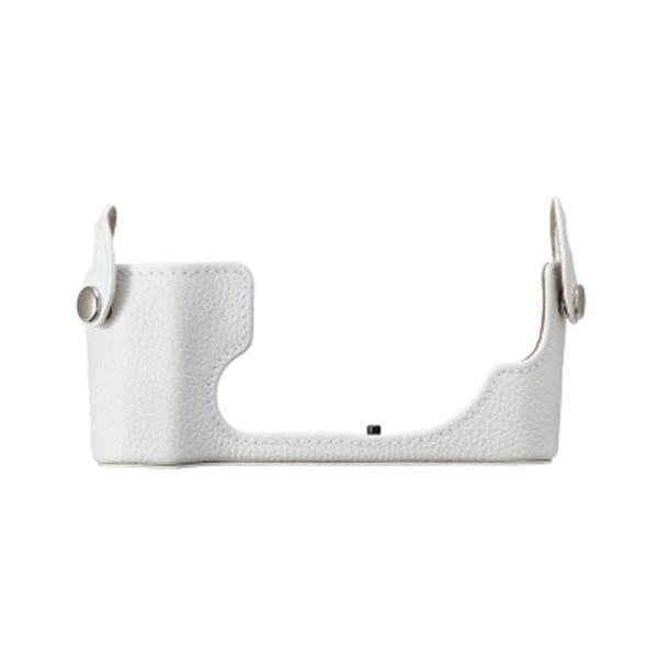 E-P7用の本革ボディージャケット です。取り外しが便利な耳掛け方式で、片方の耳掛け部を外すことでバッテリーを簡単に交換できます。他の本革アクセサリーとの相性もよく、本革レンズジャケット LC-60.5GLや本革ショルダーストラップ CSS...