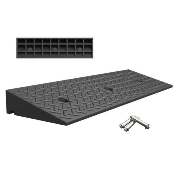 駐車場 段差プレート 段差スロープ 幅100cm 高さ8 9 10 11 12 13 14 15cm カースロープ 段差 diy 車 車庫 階段用スロープ 入口滑り止め 車椅子 自転車 ハイステップ