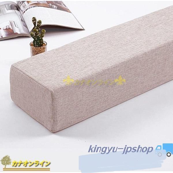 【高品質】高密度泡でマットレスの隙間を埋め、この泡は夏に涼しさを保ち、冬には断熱作用を果たす。このベッドヘッドレストは通気性があり、アレルギーが少ない設計で、不眠症患者に最適で、誰でも夜に快適に眠ることができます。【サイズ】長さ：120cm...