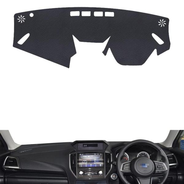 【適合車種】：スバル フォレスター SK系(2018年7月~現行)/XV GT系(2017年5月~現行) インプレッサスポーツ(Impresa Sport) GT系(2016年10月~) 車種専用設計なので、ダッシュボードマット 違和感なく...