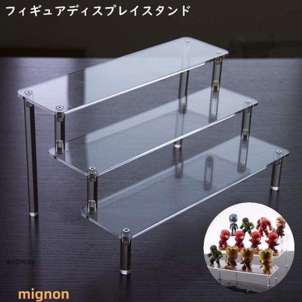 アクリル製のひな壇型ディスプレイクリアスタンドです。フィギュア時計化粧品香水などコレクション展示に【サイズについて】画像をご参照ください。【素材について】アクリル、合金【カラーについて】生産ロットにより柄の出方や色の濃淡が異なる場合がござい...
