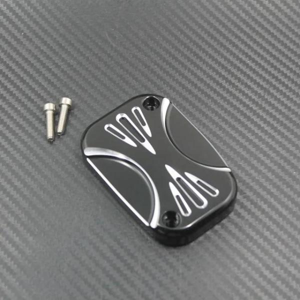 商品名：ディープカット ブレーキ クラッチ マスターカバー ツーリング Street Road Glide FLH/T V-Rod 2007-14 15 16 17 ハーレー アレンネス※本商品は新品です。【商品の説明】プレーマスターカバー...