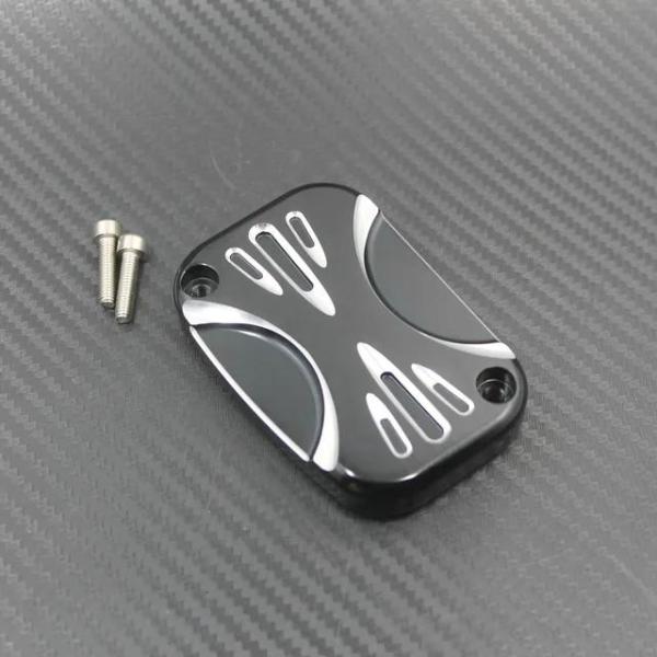 商品名：ディープカット ブレーキ クラッチ マスターカバー ツーリング Street Road Glide FLH/T V-Rod 2007-14 15 16 17 ハーレー アレンネス※本商品は新品です。【商品の説明】プレーマスターカバー...