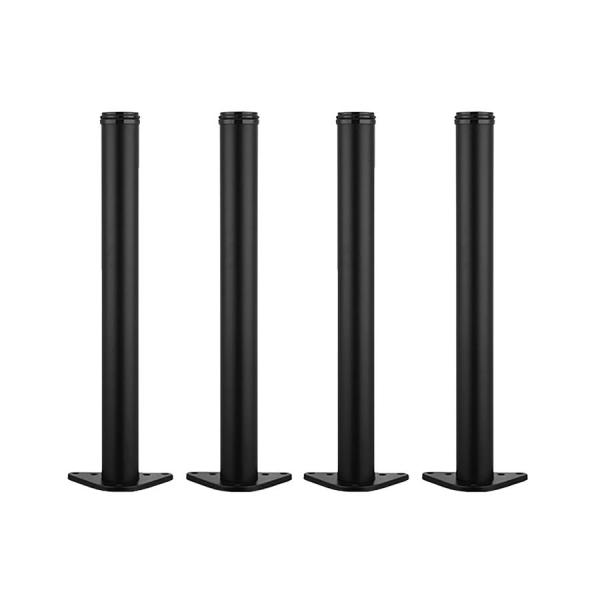 paiye頑丈な固体鋼製：これらのテーブル脚は、固体の正方形の鋼板でできています。強力な耐荷重性。 1本の脚は最大440ポンドを保持します。カントリースタイルのテーブルレッグは、ご家庭での日常の使用に最適です。paiye直角三角形のデザイン...