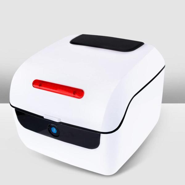 ABS / PP 素材: ABS 素材で作られたアウター カバー + PP 素材で作られたベース、耐衝突性、高強度の PP 素材、強い柔軟性、耐久性があり、よくできています。 施錠可能：運転していない時も安心です。鍵2本付きのロック可能な後...