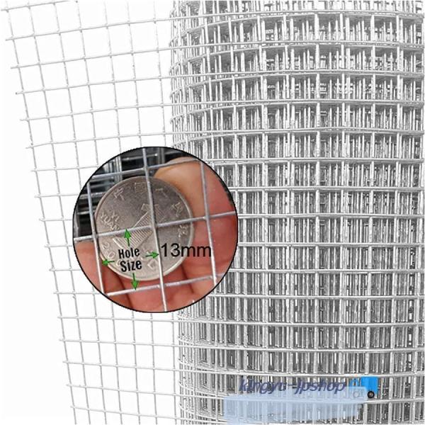 ? 溶接メッシュ：織りではなく、ソリッド溶接プロセスにより、耐用年数が長くなり、ペンチによる切断がサポートされます。304ステンレス鋼ハードウェアクロス：0.8mm線径; 正方形の開口部の仕様：1.3x1.3cm、1.5x1.5cmの開口部...