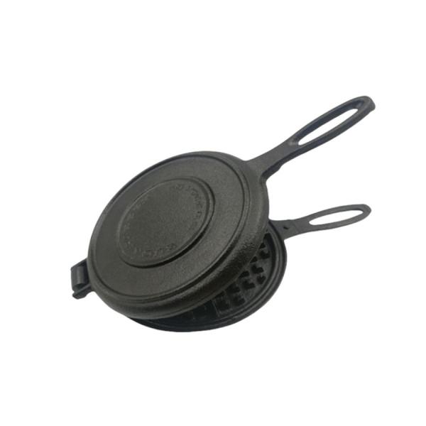 ★鉄鍋の直径は17.5cmと20cmで、さまざまなサイズのワッフルが作れます。★鋳鉄ワッフルパン 2サイズ 両面加熱★純鉄鋳物、厚い本体、優れた蓄熱性と断熱性、長寿命。★物理的に焼けにくいパン、スナップデザイン、取り外しと洗浄が簡単。★コン...