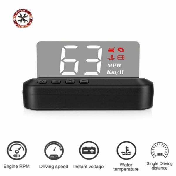 製品の特徴：1. VJOYCAR 100％ブランド保証2.ミラープロジェクションを使用すると、データ表示がより光沢があり、はっきりとわかります。5つの異なる表示モード3.安全な運転、目を離さないでください。運転中にダッシュボードを見るために...