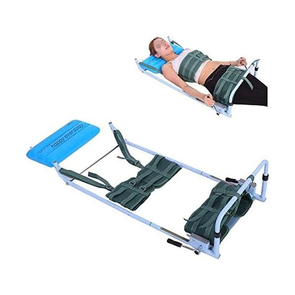 ★動作原理：腰椎牽引ベッドは腰椎症を治療するための効果的な方法の一つである牽引治療法を採用し、ラックとピニオン構造を組み合わせて、そして牽引の目的を達成するために筋肉の弾力性によって発生する反力を使用します。★多機能：腰の疲労や軽微な損傷を...