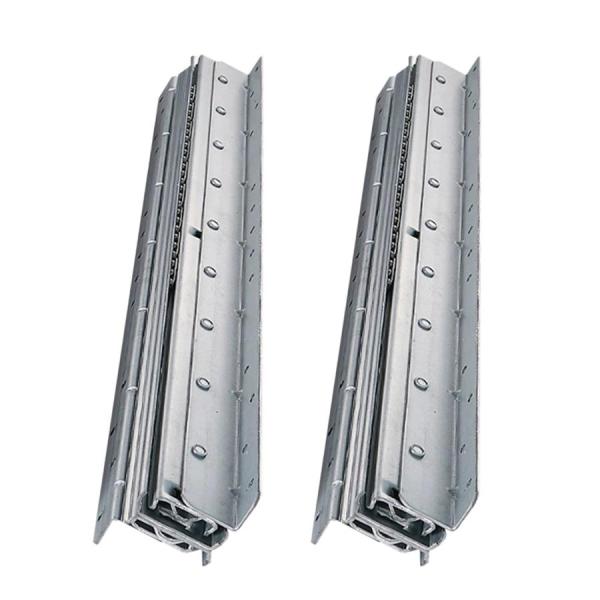 ▲120 KGの耐荷重：第三者の合弁検査機関によってテストされた当社の頑丈な引き出しスライドは、120 KGの耐荷重で10万回以上の開閉テストに合格しており、高品質で耐久性があります。▲厚さ2MMの冷間圧延鋼材：錆を防ぐための25回の二重防...