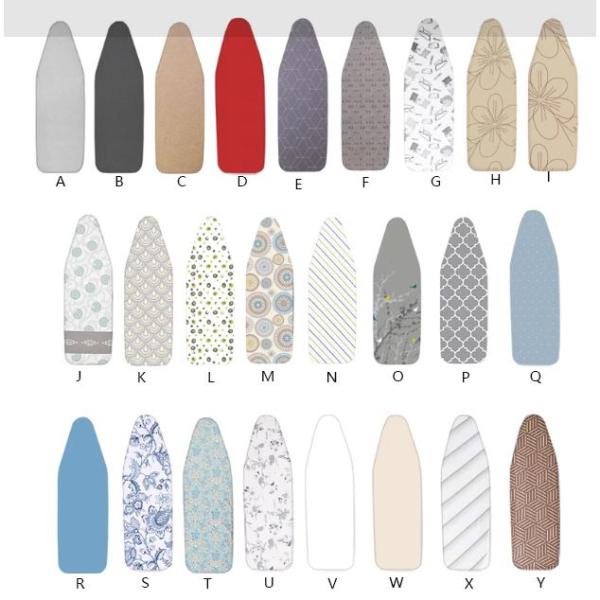 ★エクストラシックフェルトパッド：このアイロン台パッドは、シルバーコーティングコットン表面、厚手のフォームパッド、100％天然通気性コットンの3層でできています。衣服にアイロン台の跡が付かないように完璧な厚さで、究極のアイロン台を作成します...