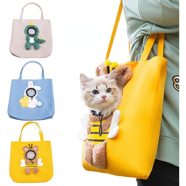 【猫犬用キャリーバッグ】使いやすさにこだわり、あると便利だと思われる機能を取り入れて形にした、トート型ペット用キャリーバッグです。大切なペットが移動時にも安心・快適に過ごせるよう安定感はもちろんのこと、飼い主がいつでも愛犬の様子を見守れるよ...