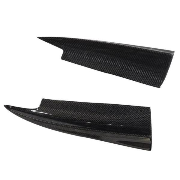 "メルセデスベンツCLAクラスW117C117 CLA45 AMG 2013-2019FRPリアサイドスプリッター用カーボンファイバーリアバンパーリップディフューザー"※当商品は海外からの発送となります。ご注文から発送まで 約3?7日程お時...