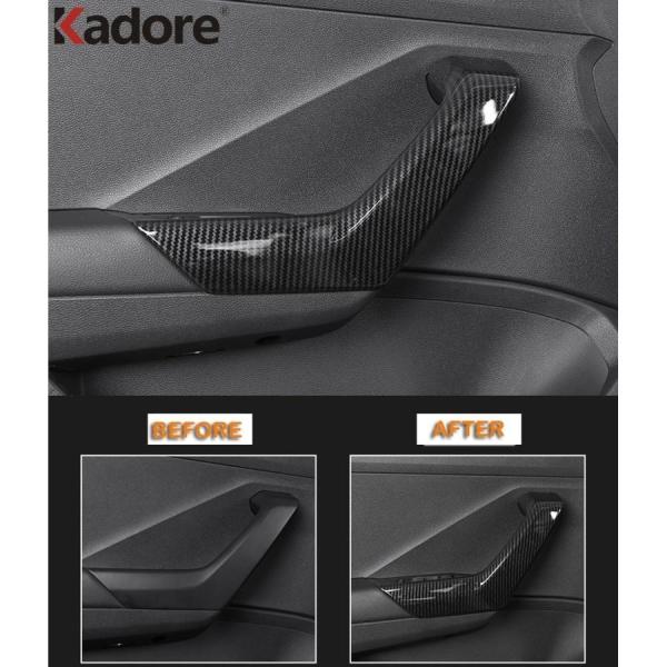 "適合車種：フォルクスワーゲン T-ロック TROC 2017-2019カラー：カーボンブラック/シルバー数量：4個"※当商品は海外からの発送となります。ご注文から発送まで 約3?7日程お時間をいただきます。また、商品発送からお届けまで2?...