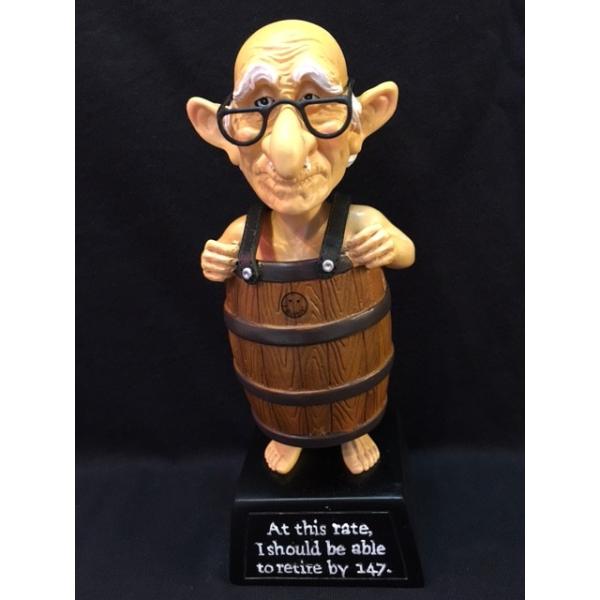 お待たせいたしました！大人気クーツおじいちゃんのボビンヘッド新入荷です◎ 1972年にアメリカで設立された、高品質ギフトウェアやコレクタブルグッズの有名ブランド『WESTLAND GIFTWARE社』  今回は、クーツのレジン製スタチューで...