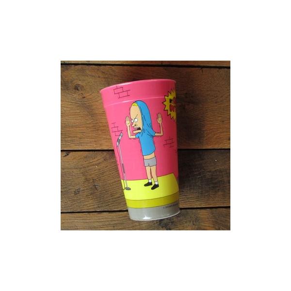 USAより新入荷☆ MTV伝説のアニメ、「ビーバス＆バットヘッド」の プラカップ(ペン立て)です！ 日本でも2012年にリターンズとしてアニメが放映されましたね！ これはファンならずともGETしておきたいアイテムです！パッケージサイズ： 口...