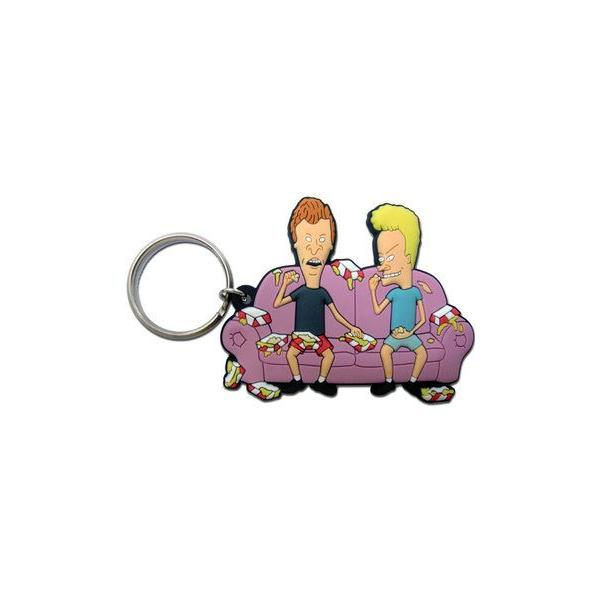 レターパックに変更します！通常送料が、３７０円で発送できます！こちから変更行います。注意点：クレジットカード支払いでお願いします＊＊＊新入荷☆MTV伝説のアニメ、「ビーバス＆バットヘッド」からラバー製キーリングです！日本でも2012年にリタ...