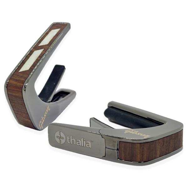 タリア カポ ギブソン ライセンスド・モデル Thalia Capos / Gibson Split Parallelogram Indian Rosewood Black Chrome ギター
