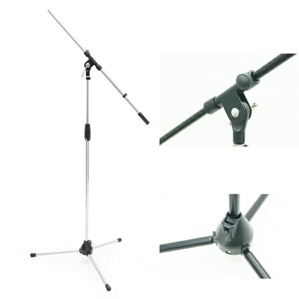 スタンダードな使用感はそのままに、ネジやグリップなどの細かなパーツを見直しさらに安定性が向上したマイクスタンドです。標準ブームのマイクスタンド、ライブやスタジオなどでの使用に最適です。《仕様》・高さ95〜161cm・ブーム長80cm・スタン...