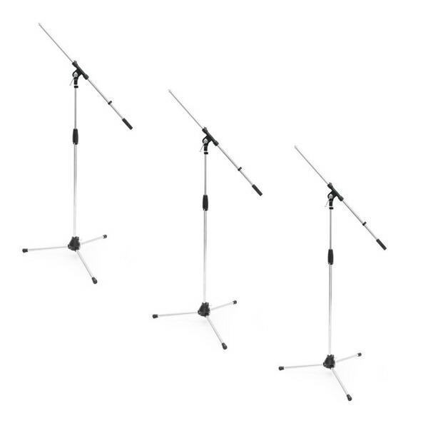 スタンダードな使用感はそのままに、ネジやグリップなどの細かなパーツを見直しさらに安定性が向上したマイクスタンドです。標準ブームのマイクスタンド、ライブやスタジオなどでの使用に最適です。《仕様》・高さ95〜161cm・ブーム長80cm・スタン...