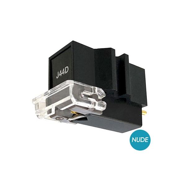 J44D DJ IMP NUDEは、SHURE（シュアー）のレコード針N44G、及び弊社の交換針N44Gに使用できるカートリッジです。こちらはカートリッジ J44D に 弊社の交換針 N44G DJ IMP NUDE が装着されている商品で...