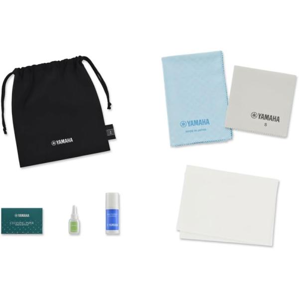 【ヤマハ管楽器お手入れセット フルート、ピッコロ用 KOSFL6】お手入れに必要なアイテムがセットになっています。初めて管楽器を演奏する時、新しく楽器を購入する時などに大変便利です。【セット内容】・キイオイルライト（8ml）・シルバークロス...