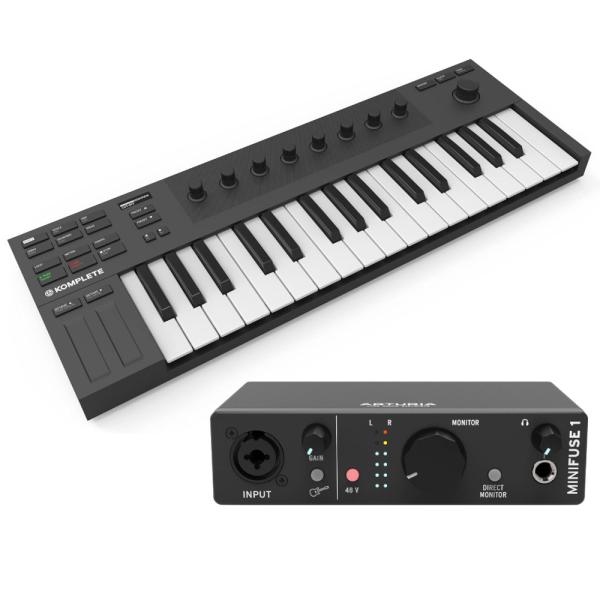 《セット内容》・Arturia MiniFuse1 BK・Native Instruments KOMPLETE KONTROL M32楽曲を、ビートを、あるいはポッドキャストを、思いついたその時にレコーディング。どんなスタイルでも、あなた...