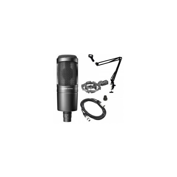世界中の放送局等プロの現場では多く使われているオーディオテクニカのエントリーコンデンサーマイク。DTMの初心者にも使い易いクセのないコンデンサーマイク。初めてコンデンサーマイクを購入する方にもオススメの１本です。