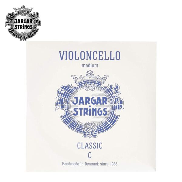柔らかく穏やかな音色が特長のスチール弦。C S304 スチール / クロムスチール巻テンション：ミディアムJargar Strings王立デンマークオペラ管弦楽団のチェリストであったJarl Hansenは、当時主流であったガット弦よりも、...