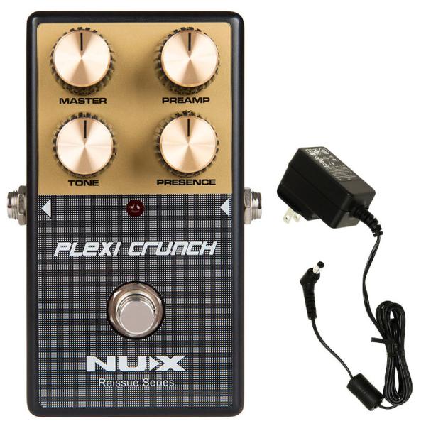 Plexi Crunch ペダルは、ロック黄金時代の有名なホットロッドブリティッシュバルブアンプのキャラクターを持つハイゲインディストーショントーンを提供します。FETで真空管アンプの歪み特性をシミュレートし、アクティブトーン回路を搭載して...