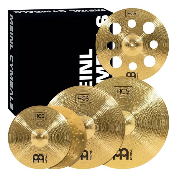 MEINL HCSシリーズ シンバルセット Complete Cymbal Set-up 14 Hihat/ 16 Trash Crash/ 18 Crash/ 20 Ride/ HCS14161820