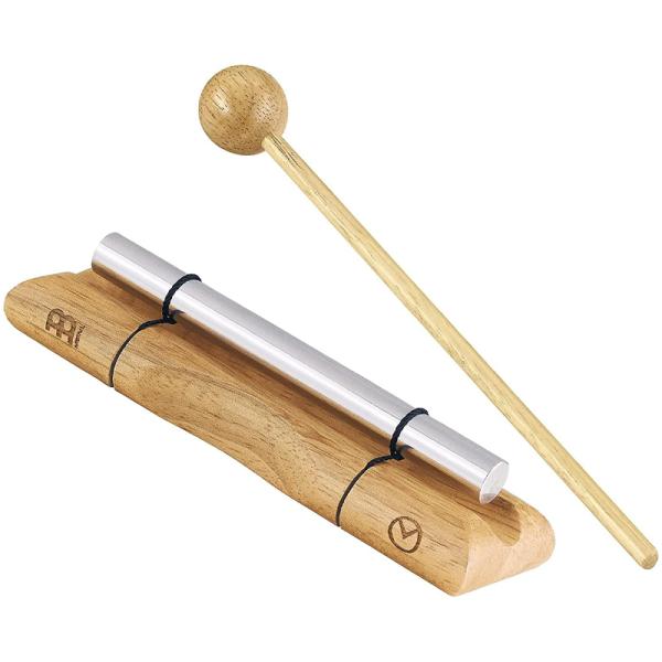 太陽・月・惑星それぞれの天体の周波数に合うようチューニングされたエナジーチャイムシリーズ。倍音の豊かなサスティンが魅力です。木製のチャイムビーターはチャイムの下に挟んでウッドベースに収納可能。3106,88 HZ / G7 - SYNODI...