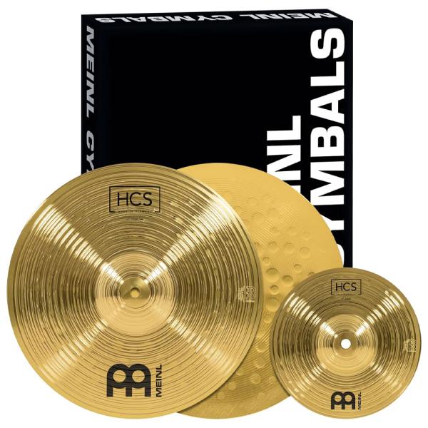 MEINL Cymbals マイネル シンバルセット HCS Series 8 Splash/ 13 Hihat HCS-CS1