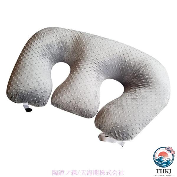 出産前の妊娠中の枕、出産後の授乳用枕、睡眠用枕、フットパッドとして使用できます.長さ95cm/37.4in、幅38cm / 15in、高さ12cm/4.7in。枕コア素材：純綿、枕カバー素材：ドゥドゥロン。[一度に2人の赤ちゃんを授乳するた...