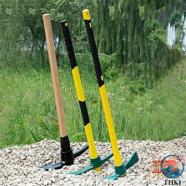 本製品は耐久性、耐食性に優れた第一級炭素鋼素材を採用し、様々な環境で長期間使用でき、耐久性と長寿命を保証する加工で作られています。 ピックには多機能があり、庭の除草、土をほぐす、種まき、土づくり、溝掘りなどに幅広く使用できます。 耐久性のあ...