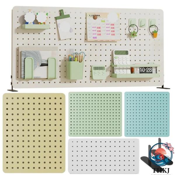 【セット内容】有孔ボード1枚、縦置きスタンド1組付属。 (注: 詳細については画像 2 を参照してください。他の画像のアクセサリーは含まれていません)【高品質の素材】高強度のスチールでできており、丈夫で耐久性があり、耐荷重に強い。デザインで...