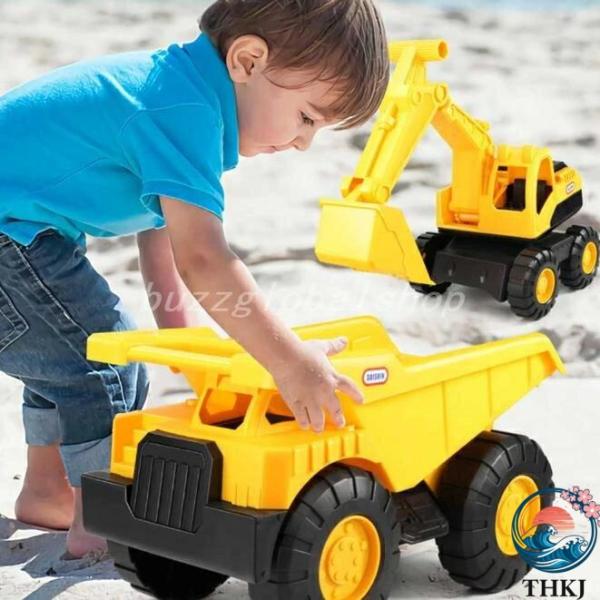 【ダンプカーおもちゃ】ホンモノをそっくり模造されたダンプカーで、作業操作部分まで可動的に設計されます。 【能力アップ】ダンプカーおもちゃで遊びながら、子供の好奇心をそそり、各車両の種類を認識させ、脳の発展を促進させます。 【色んなシーン】砂...