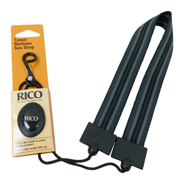 【アウトレット品・旧モデル品】 リコ RICO テナー/バリトンサックス用 ストラップ SLA07 ストライプ1 S1TS