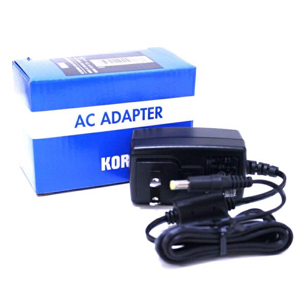 KORG ACアダプター 【主な対応製品】KROSS、KROSS2、RK-100S、microKORG S、microKORG XL+、KAOSSILATOR PRO+、KAOSS PAD KP3+、volca keys、volca bas...
