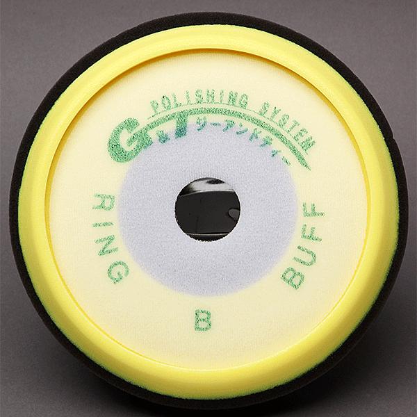 G&amp;TオリジナルのRINGバフ便利なセンター出し形状で使いやすさは抜群。ボディーを磨く際に使うスポンジバフです。ウールバフ処理後に掛けるスポンジバフです。厚みが薄い方がバフの外側に力が掛かりやすく作業性が良いです。このバフは25mm...