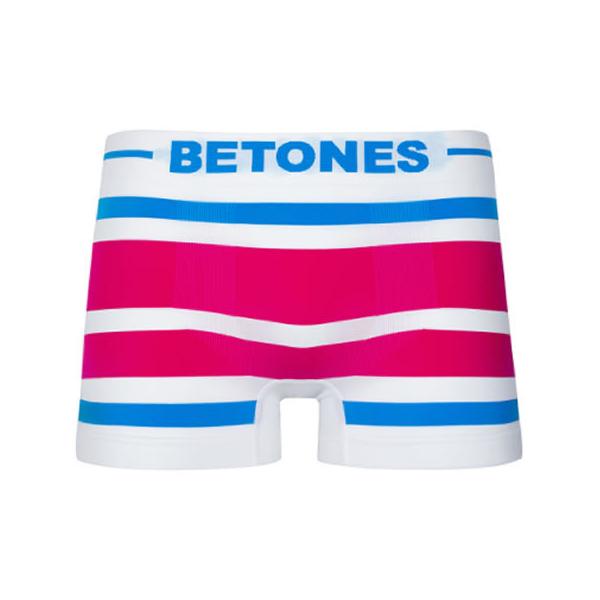 ★ネコポス発送は送料無料BETONES定番 AKERのフレッシュカラー「AKER」とはエジプト神話の地平線を象徴する神の名。シンプルながらボーダー幅や配色にこだわり移り変わりゆく様々な色の地平線を表現素材/ナイロン95% ポリウレタン5%F...