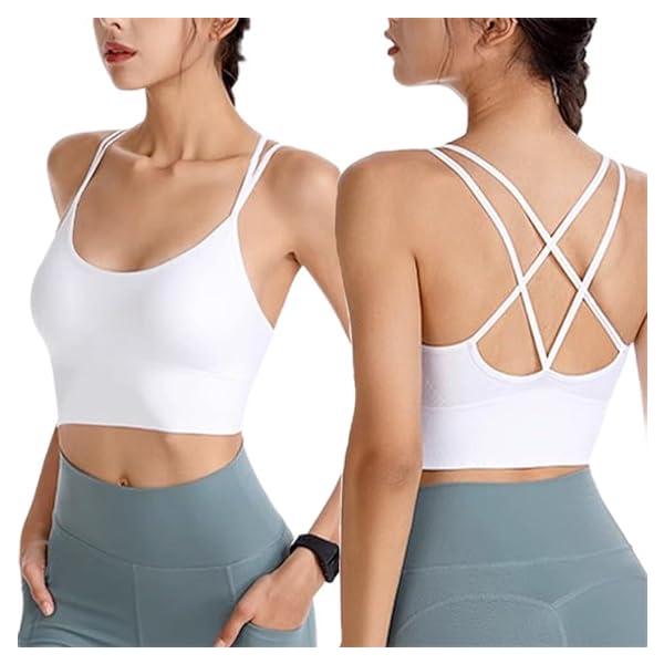 本製品のスポーツブラは日本人の肌にスッととけこむ、オリジナルカラーを採用しており、５色からお選びいただけます♪・Point(1)肩からずれ落ちない、適度な伸縮性のダブルストラップ。(2)バストをしっかり支える、強度高めな広いアンダーバスト部...