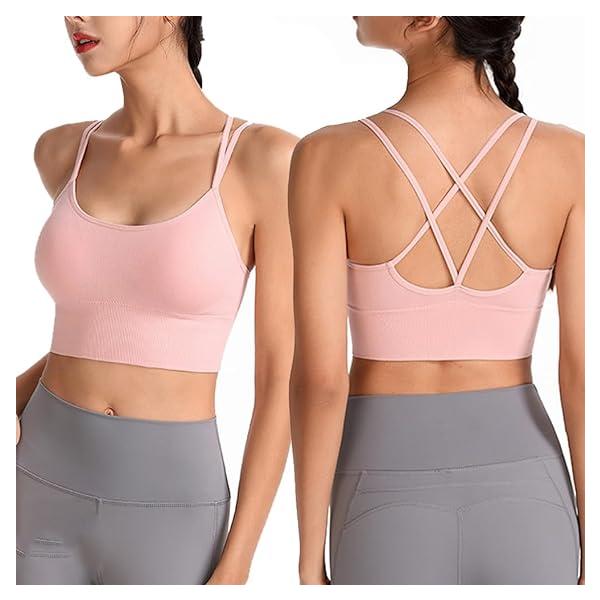 本製品のスポーツブラは日本人の肌にスッととけこむ、オリジナルカラーを採用しており、５色からお選びいただけます♪・Point(1)肩からずれ落ちない、適度な伸縮性のダブルストラップ。(2)バストをしっかり支える、強度高めな広いアンダーバスト部...