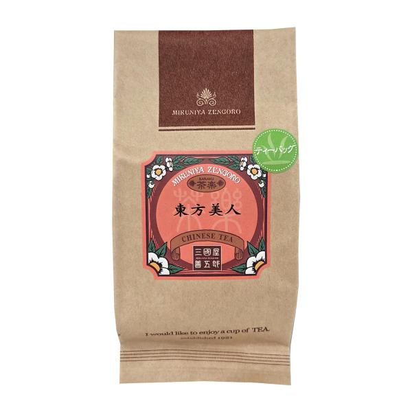 紅茶に近い高発酵度で、味も紅茶に近い烏龍茶です。東方美人は別名、香檳烏龍、白毫烏龍とも言われています。原材：青茶(台湾）内容量：2.5g×8pその他：高温多湿を避け、移り香にご注意下さい。【美味しい淹れ方の目安】1杯分（200〜250cc）...