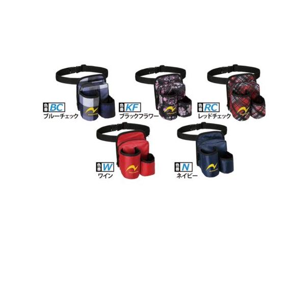 ボールはもちろん、プレー中の水分補給に飲み物も入ります。小物入れにもマチ付き、ファスナー付きなので色々入れられます。※ウエストベルト付き