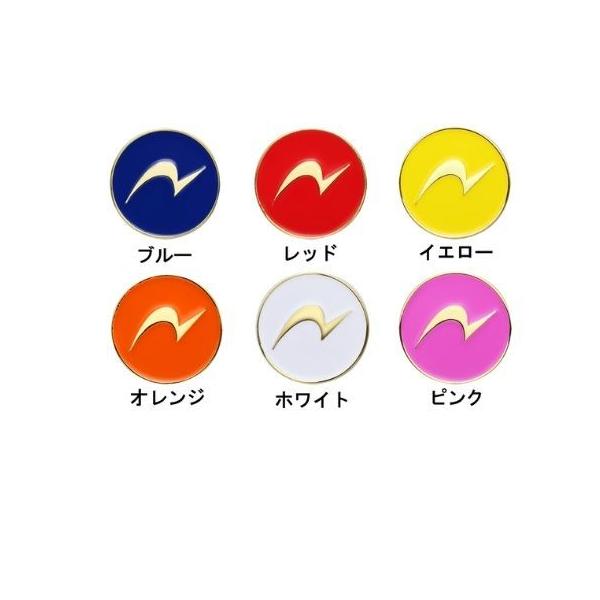 シンプルで見やすいカラーマーカー6色セットカラー：ブルー、レッド、イエロー、オレンジ、ホワイト、ピンク