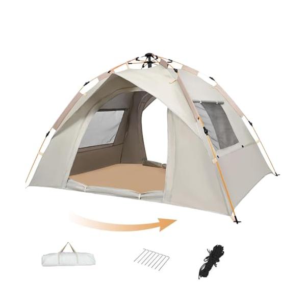 イエロー/200*135*150/-・Size:200*135*150・パッケージ個数:1・【ワンタッチテント】ワンタッチ設計で初心者や女性でも簡単約3秒で設営でき、一人でも簡単に設営できます、災害時の避難所でプライベートなスペースを確保し...