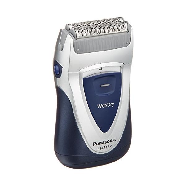 本体シルバー/-/ES4815P-S・Style:本体・パッケージ個数:1・旅行・出張の携帯に便利なコンパクトサイズ・独立フロート2枚刃で肌に優しくフィット・清潔水洗いで簡単お手入れ、切れ味回復・本体寸法:高さ10.1×幅5.8×奥行3.1...