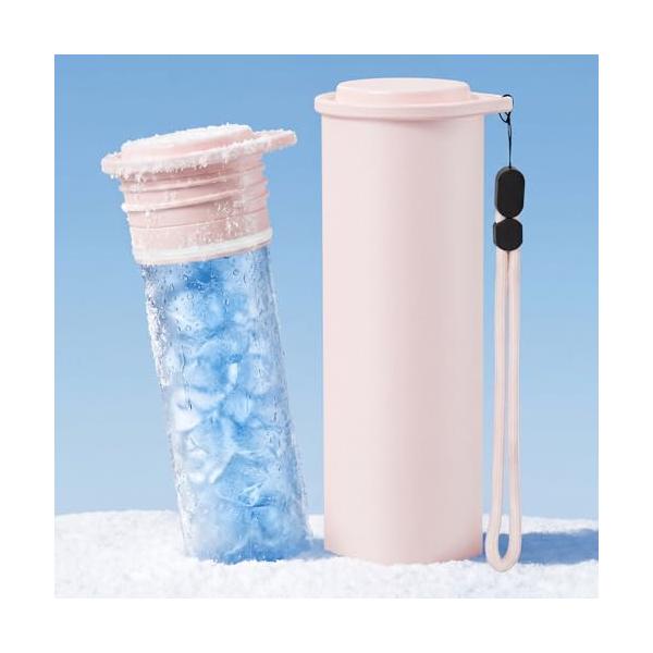 ミニアイスバッグサクラピンク/130ml（ボトル容量）/BF130-PK・Size:130ml（ボトル容量）Color:サクラピンク・パッケージ個数:1・【圧倒的な冷却力・瞬間0℃体験】??扇風機では太刀打ちできない災害級の猛暑に、物理冷却...