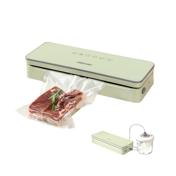 ペールグリーン/-/ONECHEF7002・Color:ペールグリーン・パッケージ個数:1・【商品の仕様】商品サイズ(cm):幅約37.5×奥行約13.4×高さ約6.6●本体重量(kg):約1.3●電源電圧:AC100V(50/60Hz共用...